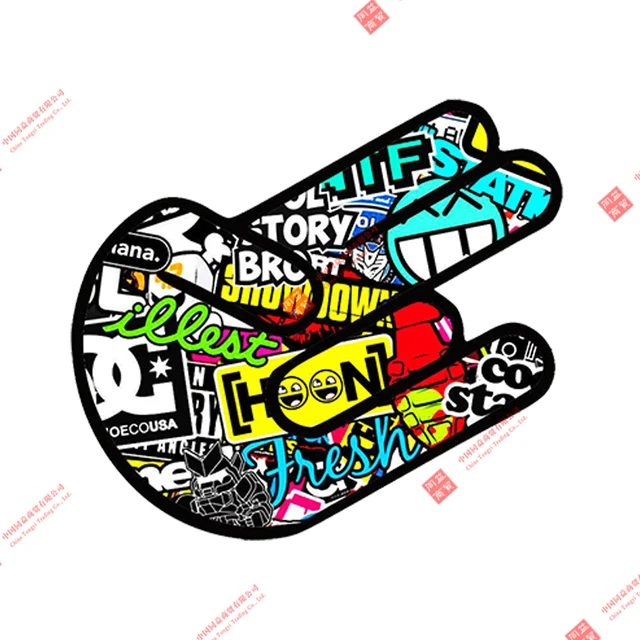 Funny Racing Stickers