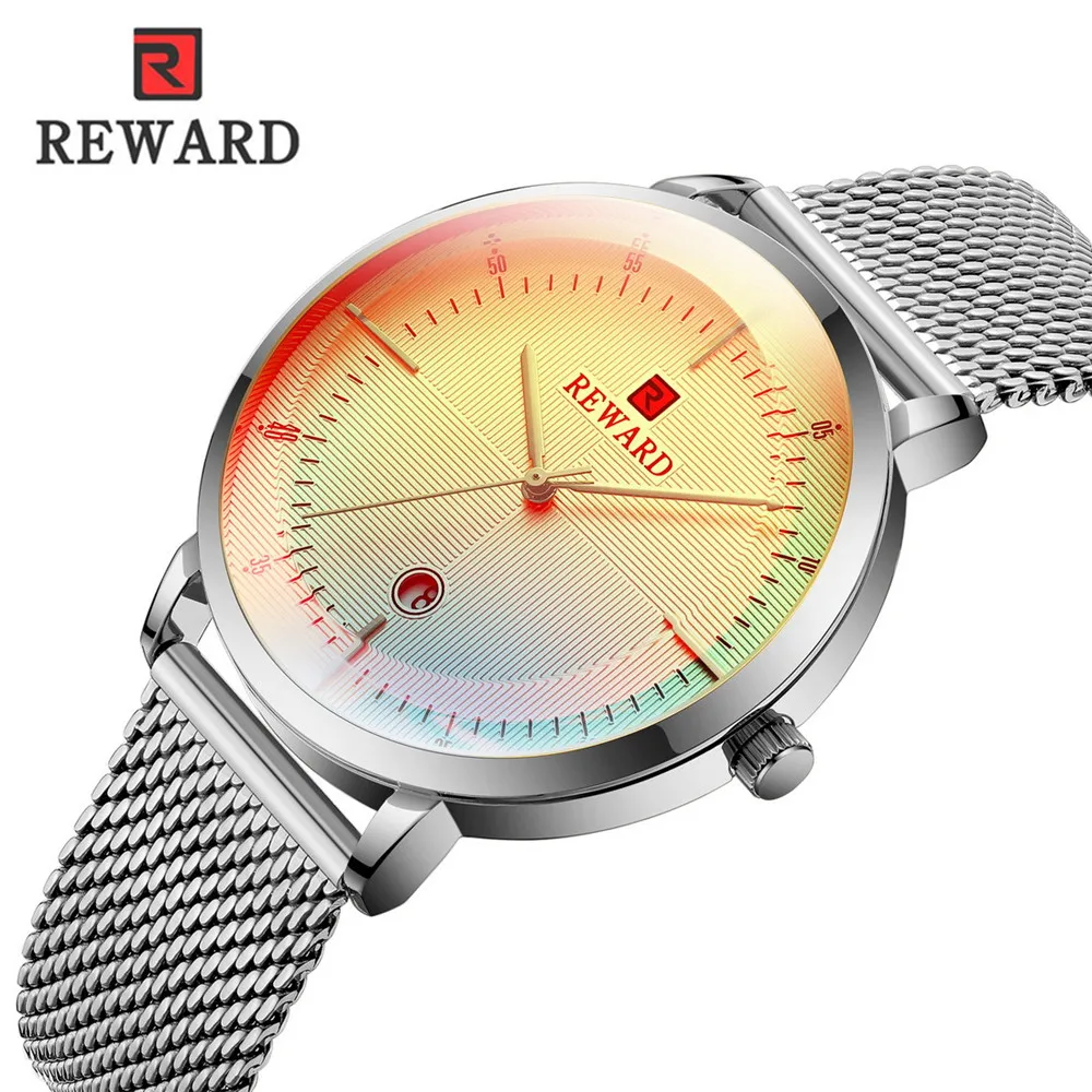 Relógio reloj analógico de acero inoxidable para hombre, accesorio de ...