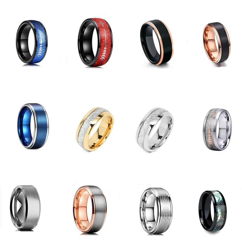 8mm-Fashion-Men-Ring-Alloy-Fine-Men-Rings-Wedding-Engagement-Christmas ...