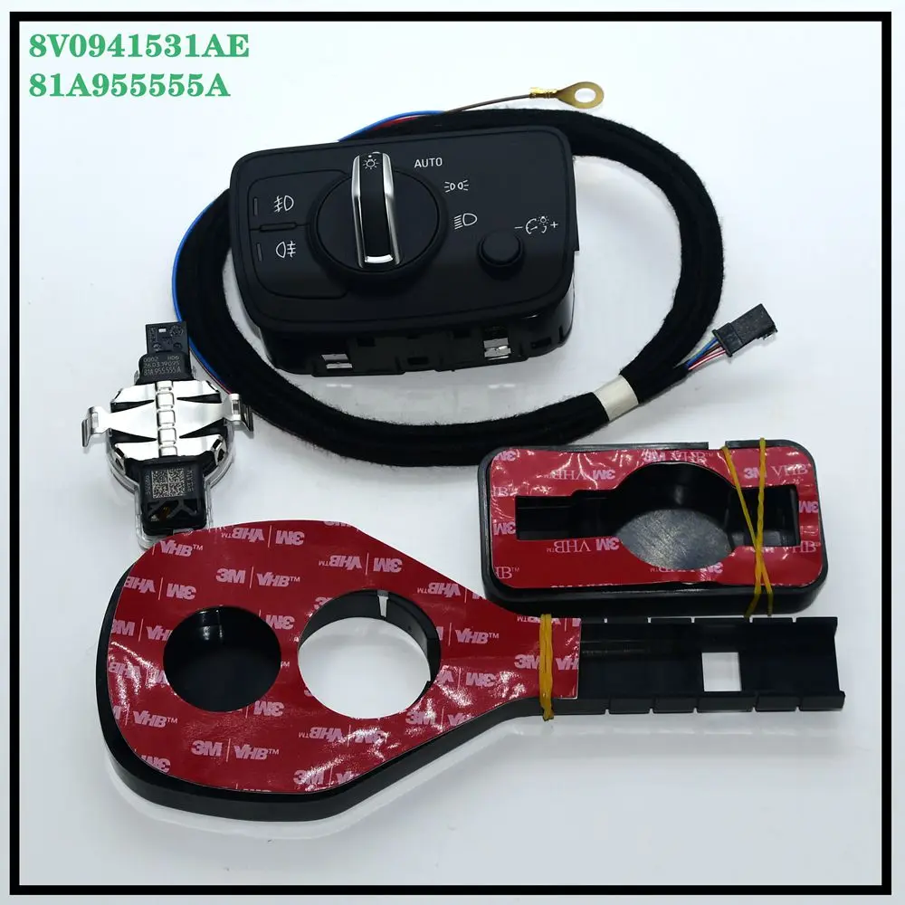 1-4Pcs-Automatic-headlight-switch-Button-Rain-sensor-For-Audi-A3-A1-S3 ...