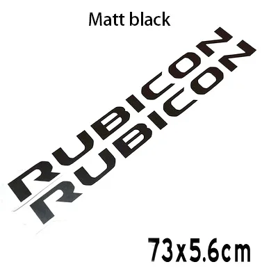Jeep Rubicon Logo Font