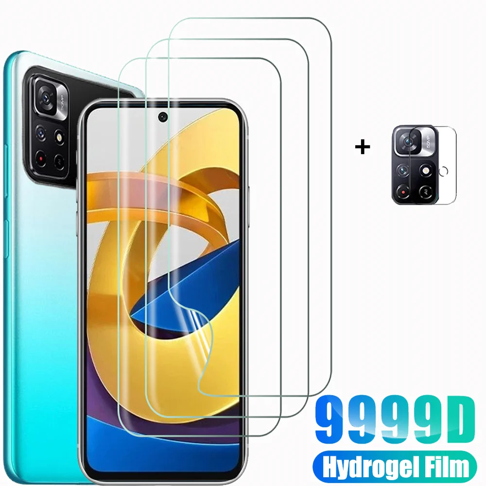 Pelicula Poco M4 Pro 5G hidrogel película macio Xiaomi Poco M 4 Pro ...