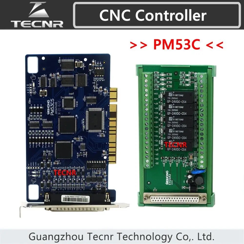 PM53C nc studio 3 axis controller V8 compatible weihong control system for cnc engraving router ...