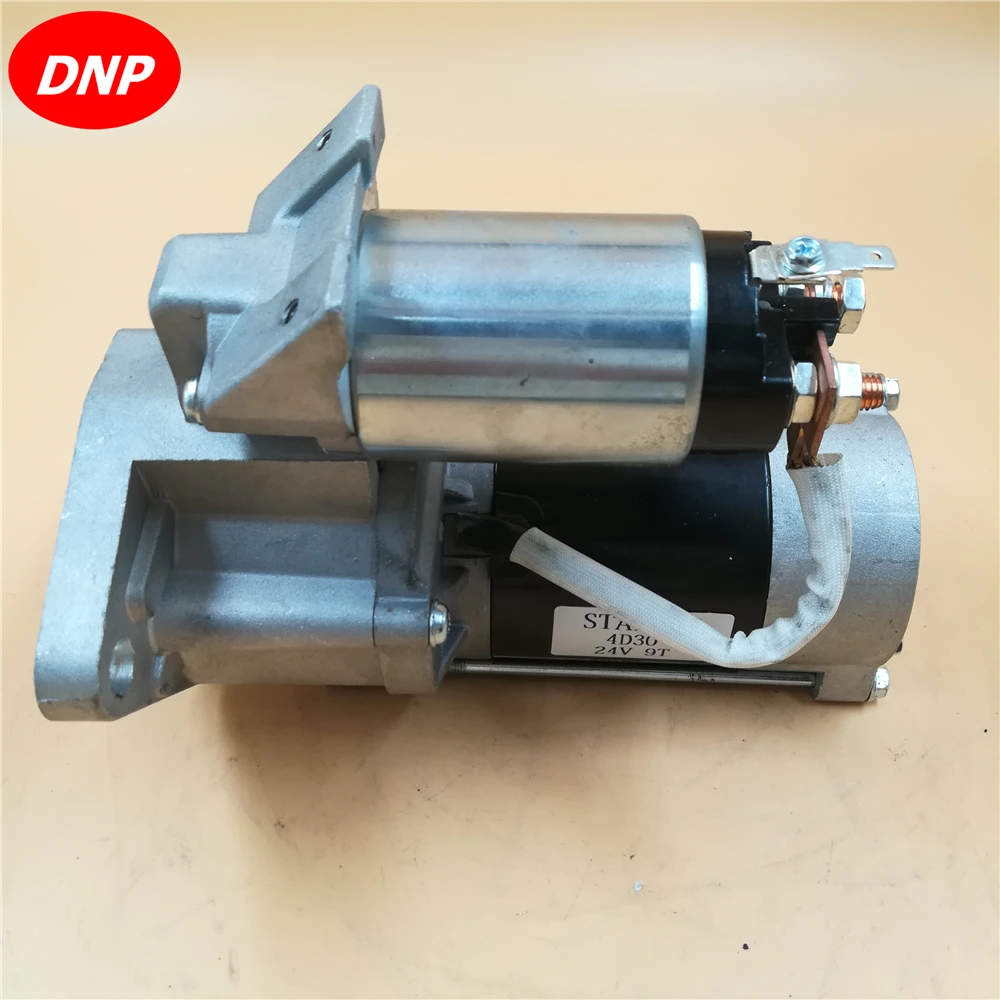 Motor de arranque DNP 24V, compatible con Mitsubishi 4D30 24V, M2T67872 ...