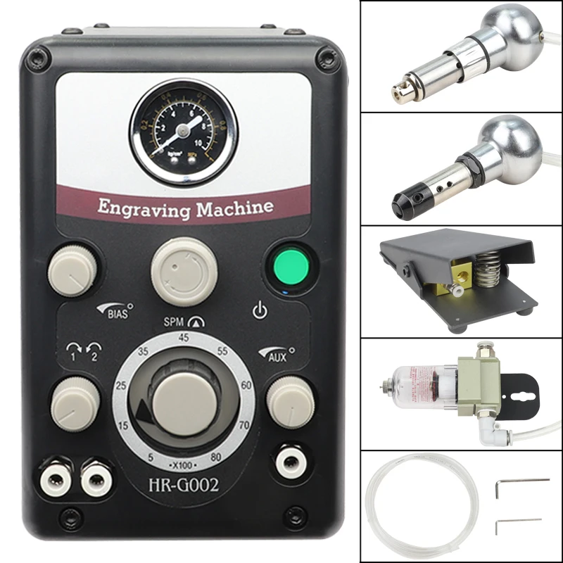 New-Type-Graver-Machine-0-8000-Strokes-Min-Pneumatic-Engraving-Tools ...