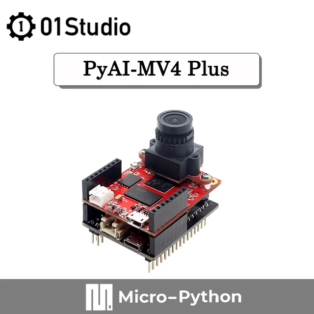 01Studio pyAI- MV4 Plus Development Demo Board Camera Module MicroPython AI Artificial ...