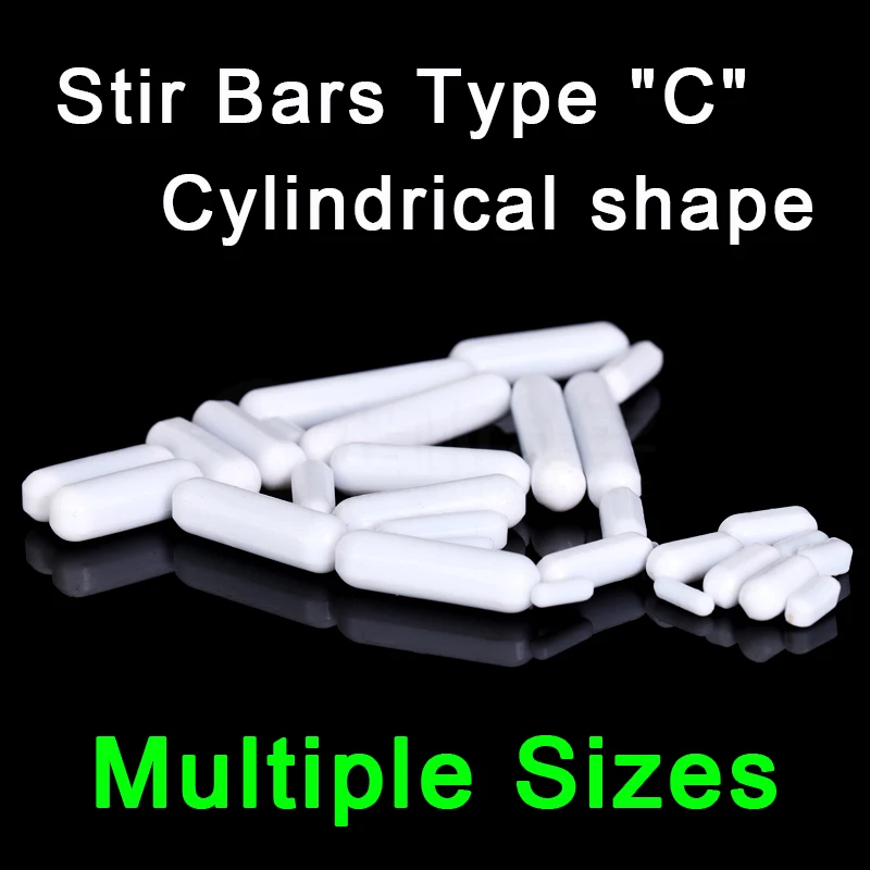 Type-c Ptfe Magnetic Stir Bar | Cylindrical Magnetic Bar | Magnetic ...