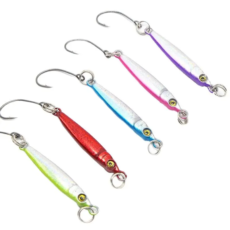 News-Fish-Lure-3g-3-2cm-Jig-Hard-Bait-Long-Cast-Small-Metal-Lure-Single ...