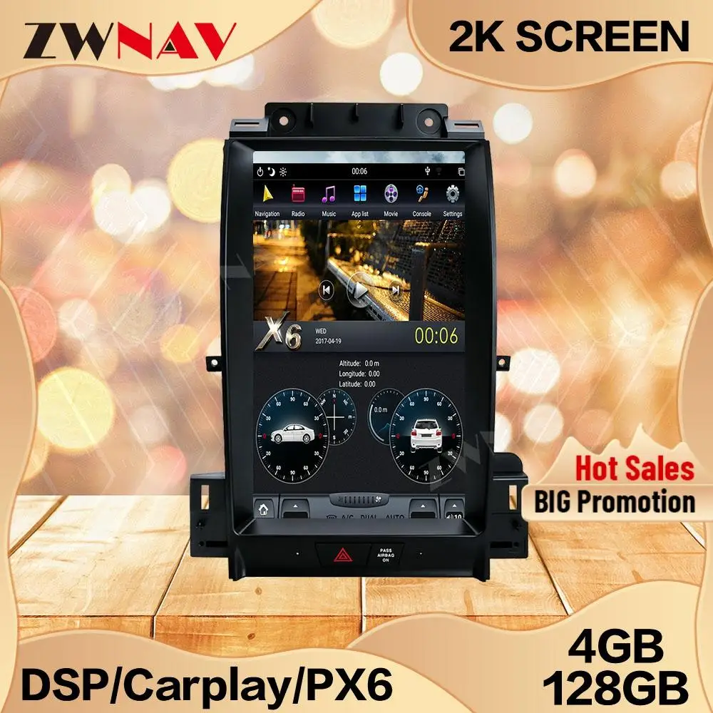 128g Tesla Screen For Ford Taurus 2011 2012 2013 2014 2015 2016 Android ...