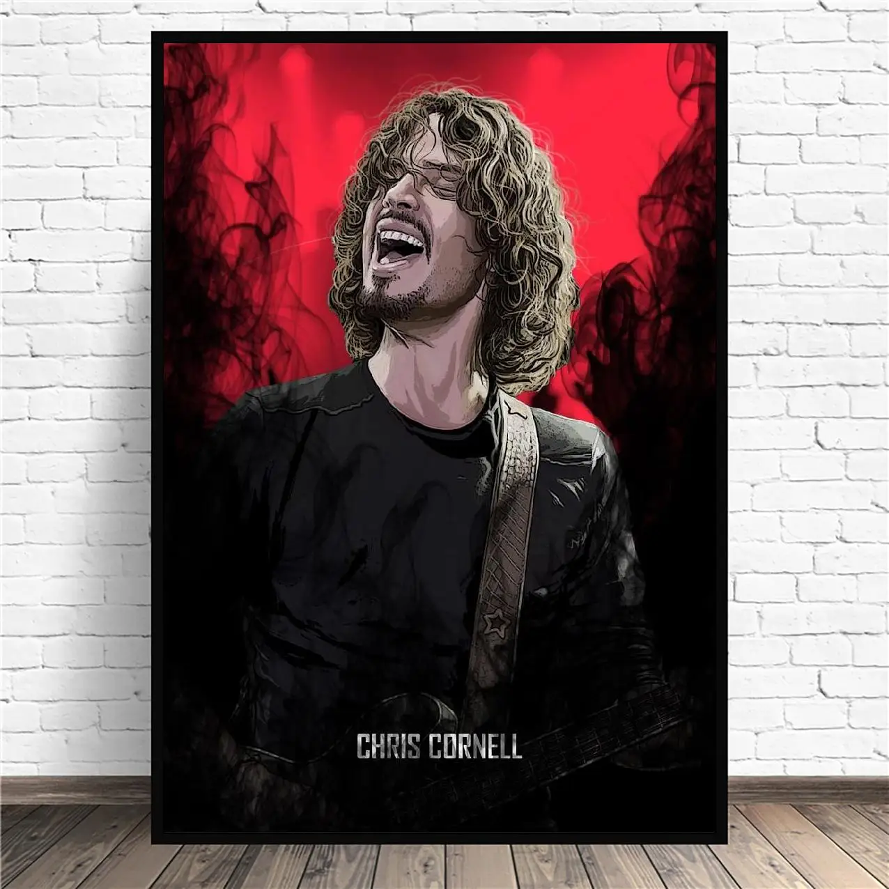 Chris Cornell Canvas Painting Wall Music Singer Art Pictures Prints ...