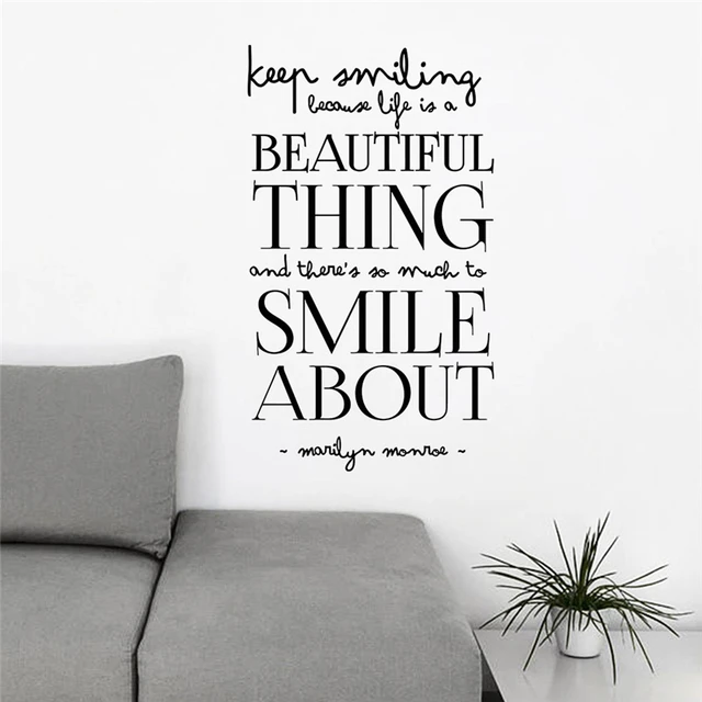 Keep Smiling Wallpaper With Quotes