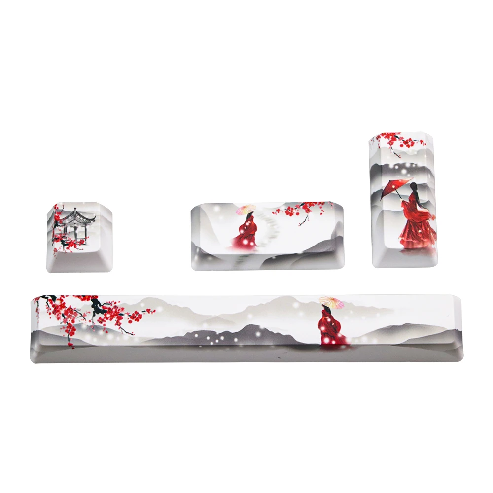 Cool-Jazz-PBT-Five-sides-Dye-subbed-keycap-Space-bar-6-25U-ESC-Entre ...