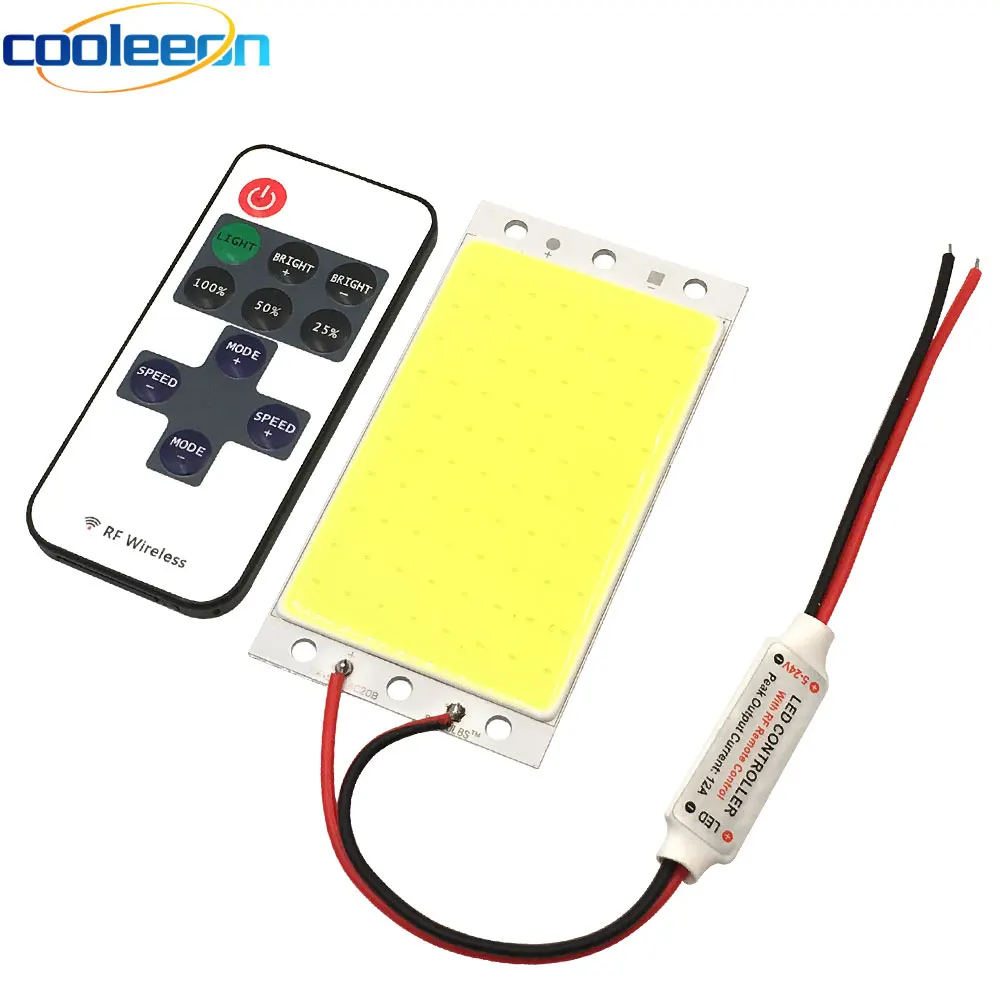 Panel de luz LED COB de 12V y 15W, con controlador de atenuación ...