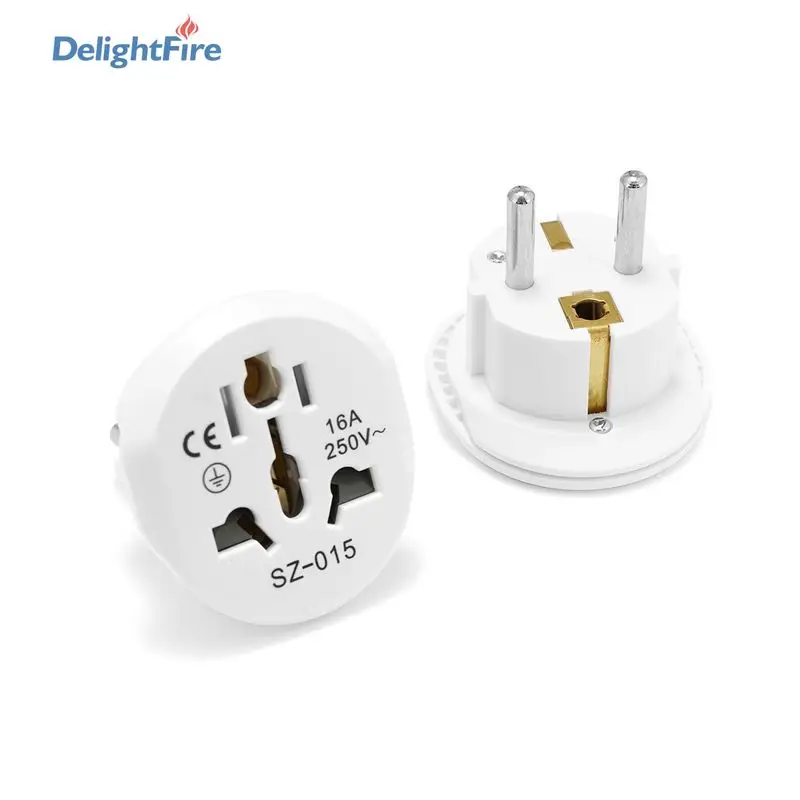 EU Travel Adapter High Quality Plug Adapter Universal 16A 250V EU ...