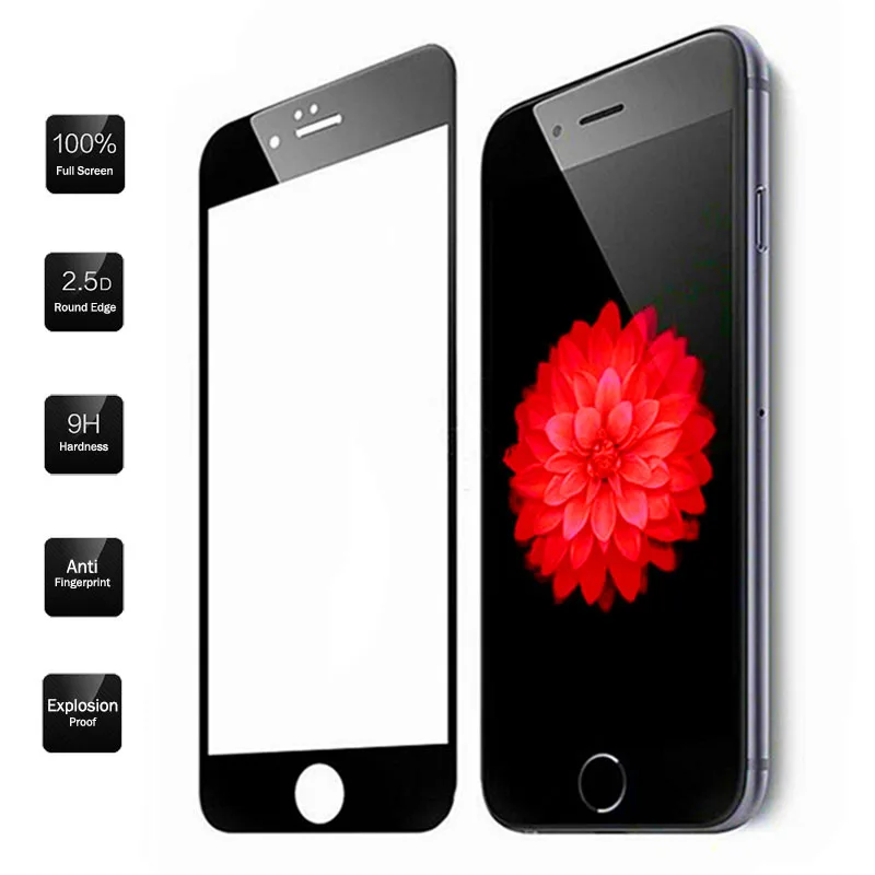 Защитное стекло для iphone 6 6S 7X8 Plus 11 Pro X R Gorilla glass aifon ...