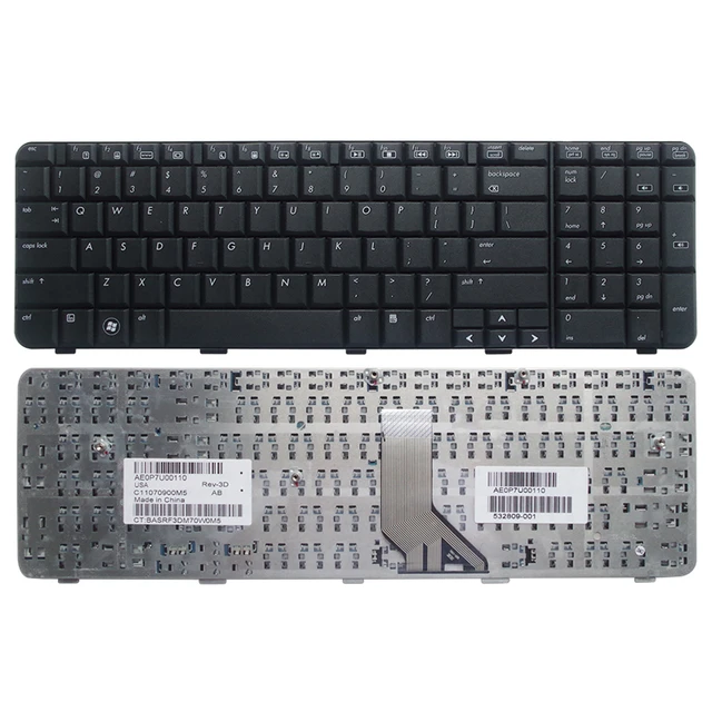 Black Compaq Laptop
