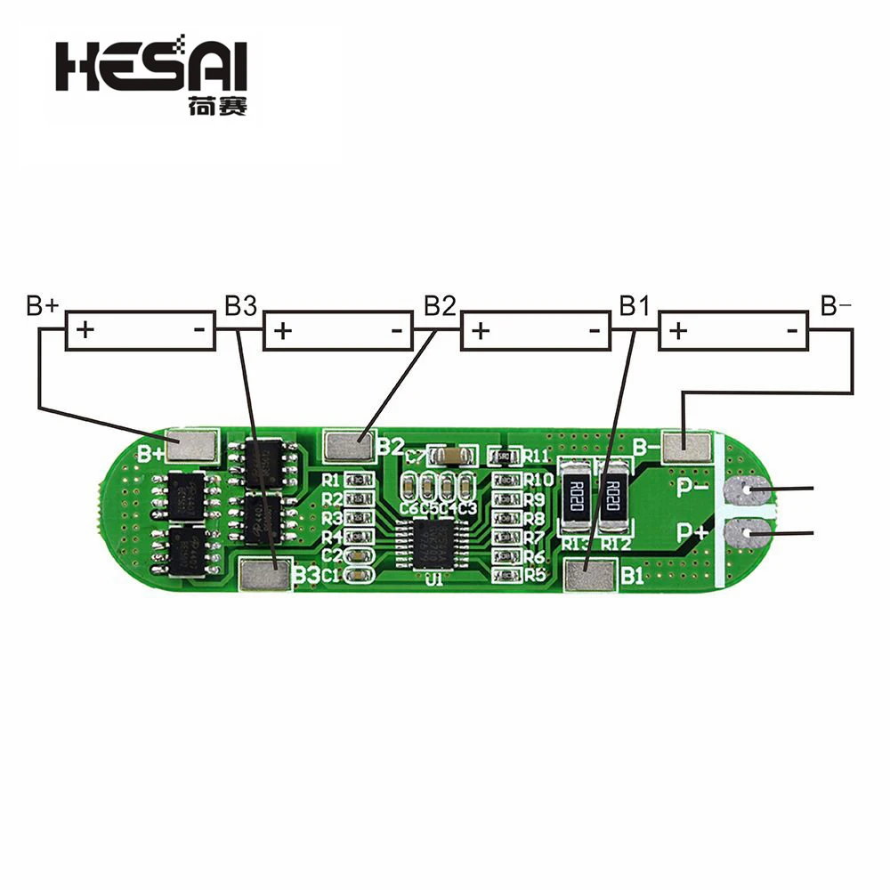 4S-6A-16v-Li-ion-Lithium-Battery-18650-BMS-PCM-Battery-Protection-Board ...