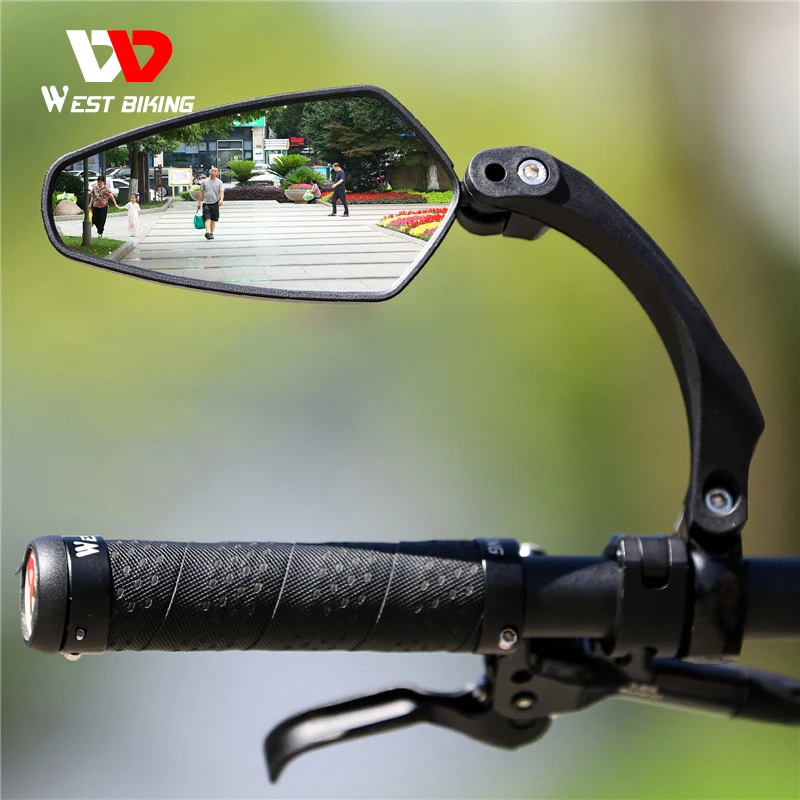 WEST BIKING Bicycle Rear View Mirror 360 Degree Rotate for Bike MTB ...