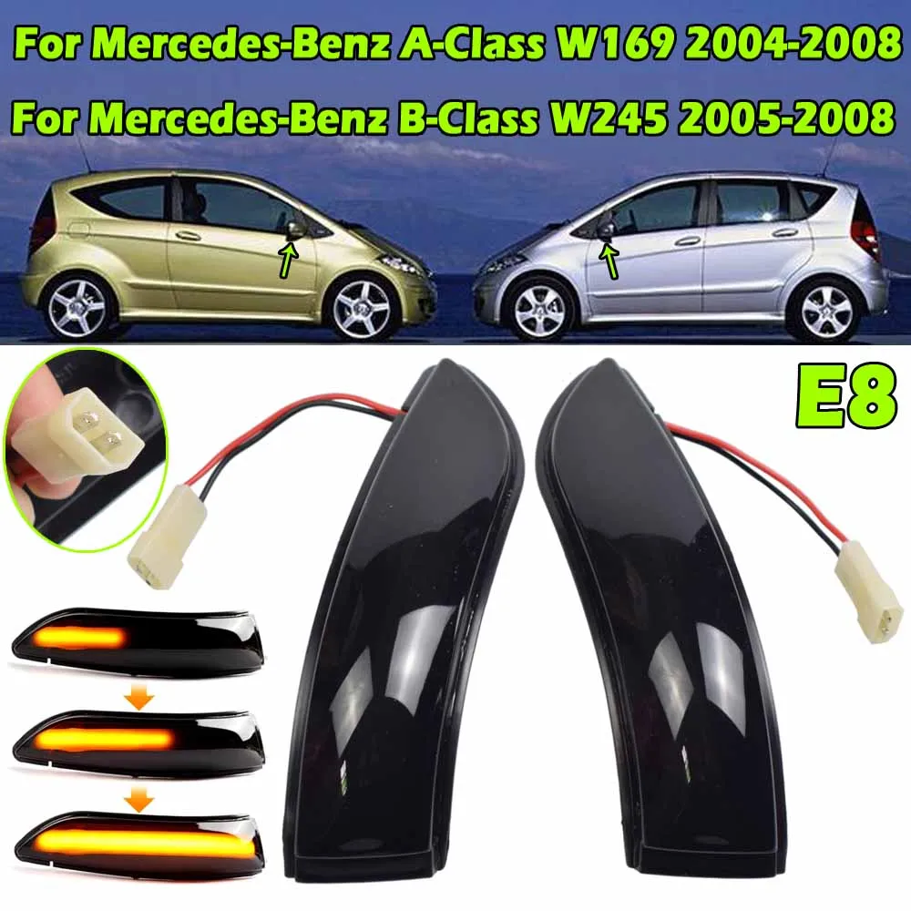 Dynamic Blinker Turn Signal Led For Mercedes Benz A B Class W169 W245 ...