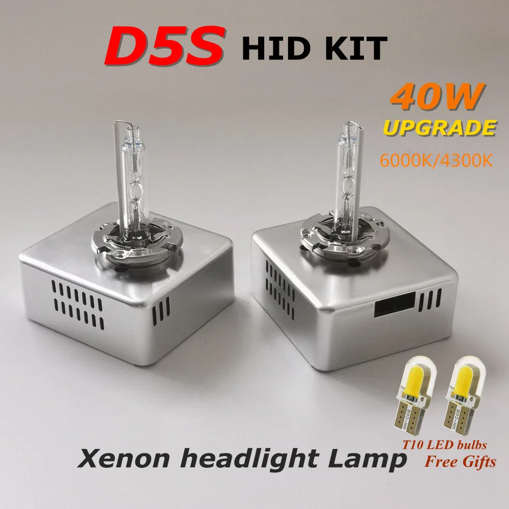 35w D5S Xenon Headlight HID Kit Fast Start HID Bulb 6000K All In One HID Bulb and Ballast ...