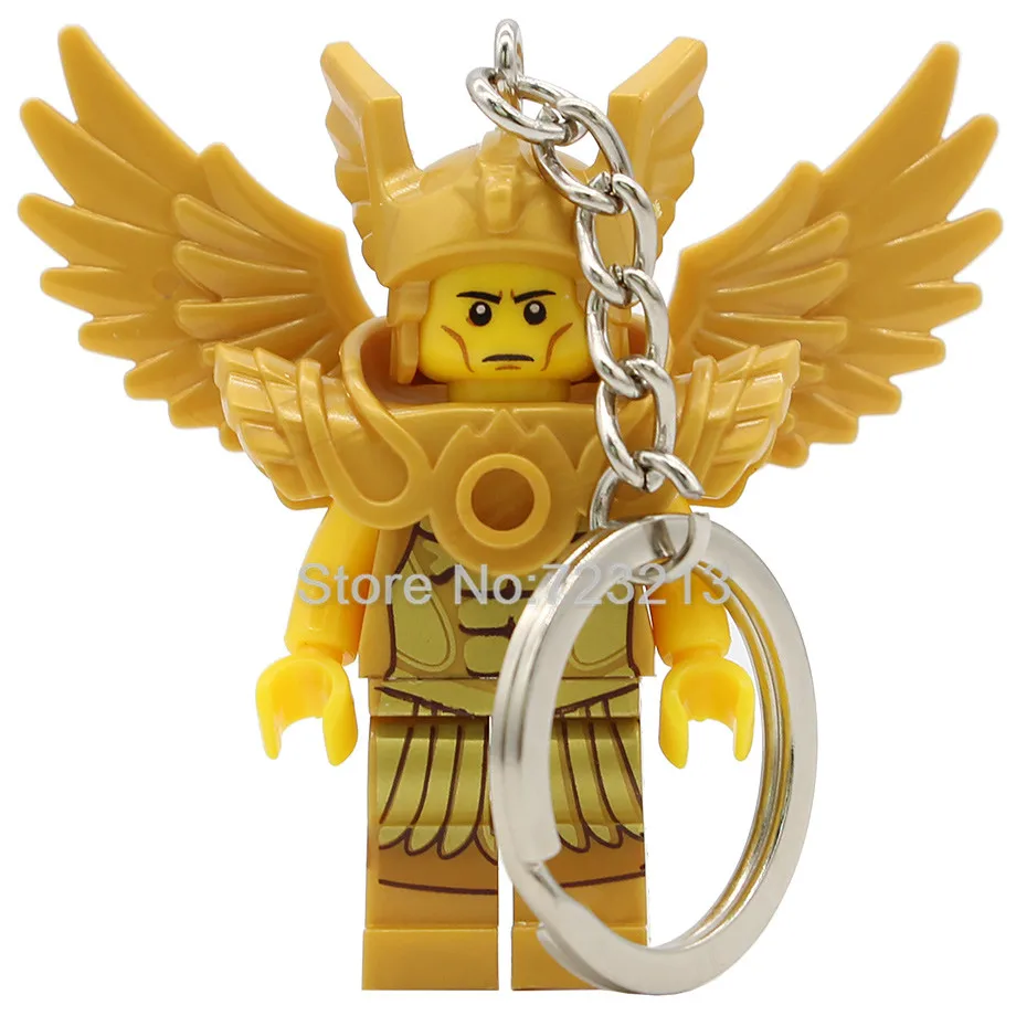 X0163 QUEST Keychain Aborigines Tutankhamun Hun Warrior Ares Chief ...