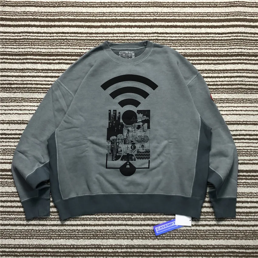 40％割引グレイ系,M新作 c.e cavempt OVERDYE MD RANGE CREW NECK スウェット トップスグレイ系M ...