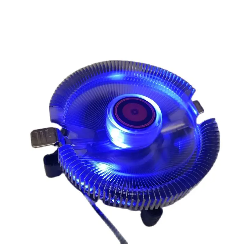 Universal Cpu Cooler Desktop Computer Pc Cooler Led Aluminum Heatsink ...