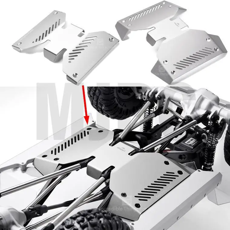 Stainless-Steel-Metal-Armor-Chassis-Protection-For-Side-bar-guard-RC ...