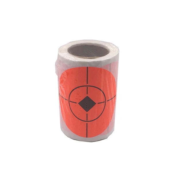100 Pieces Shooting Target Sticker Long Lasting Reactive Sticker 7.5cm ...