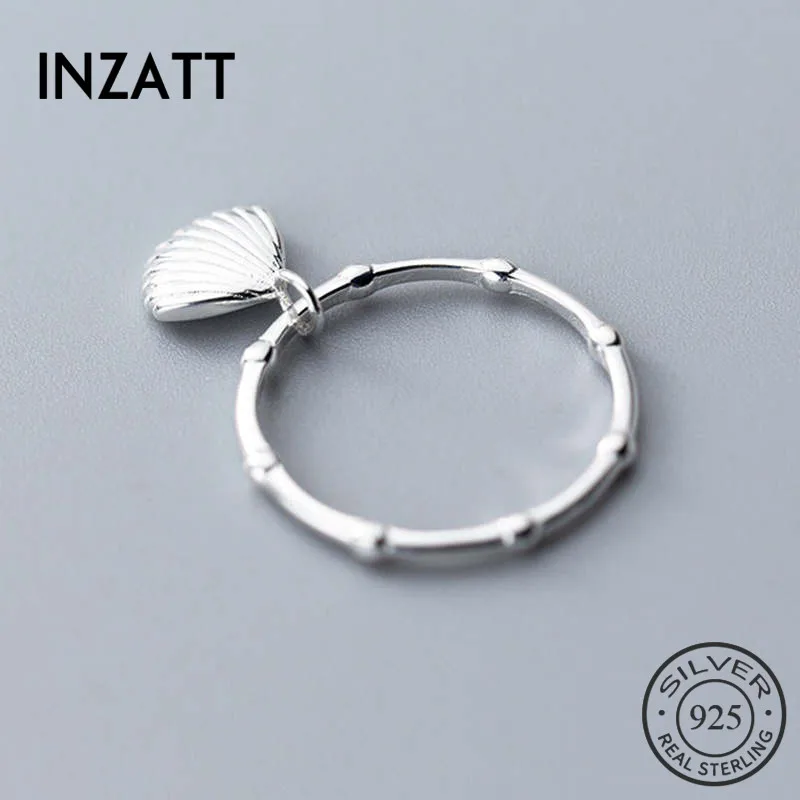 Sterling Silver Shell Ring | 925 Sterling Minimalist Ring | Silver 925 ...