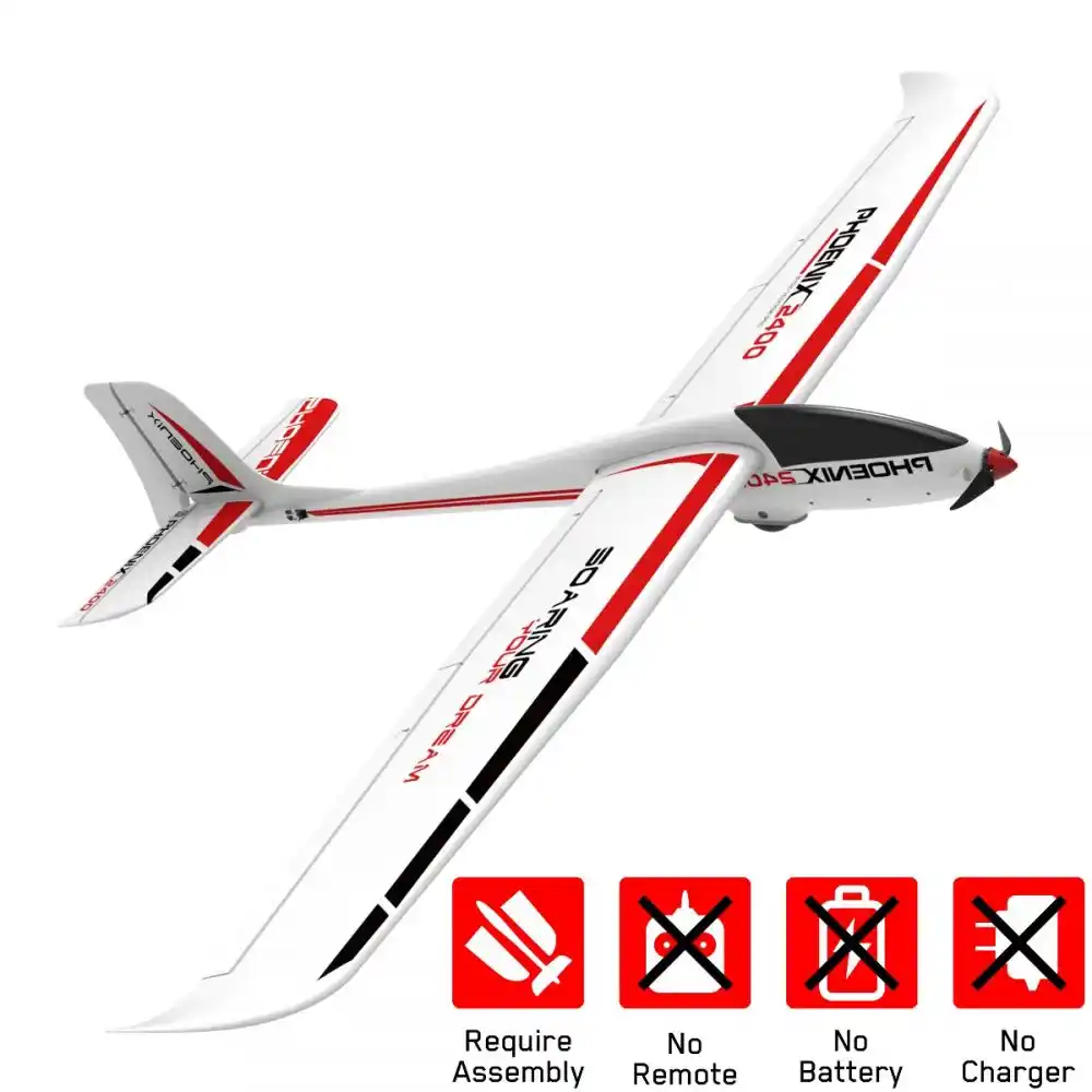 Caredy Avion RC PNP, Avion Planeur RC, Volantex Phoenix 2400 759-3 ...