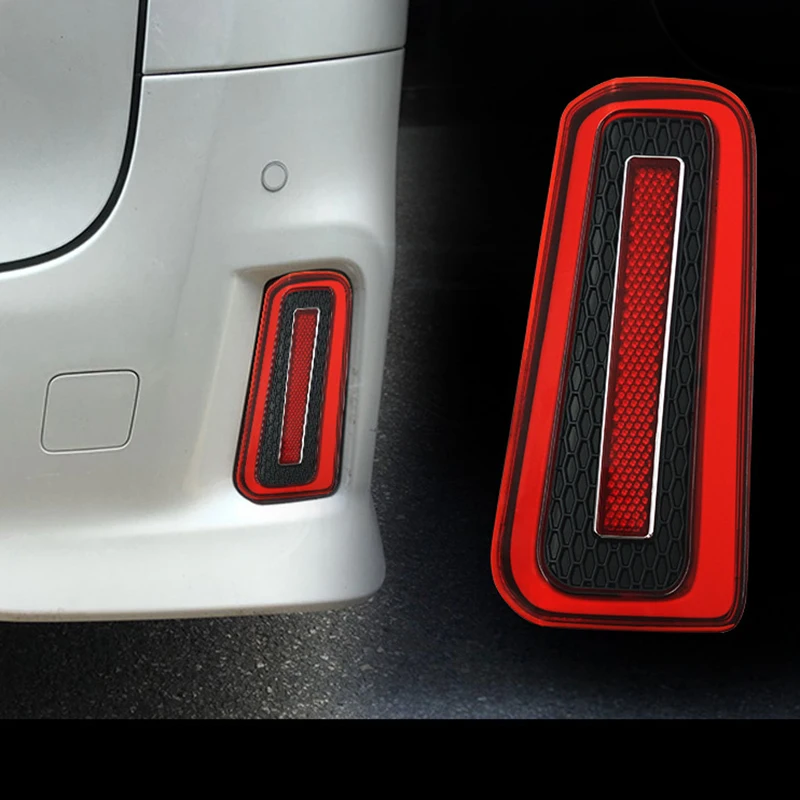 2x led rear bumper reflector Toyota Alphard Vellfire 30 series 2015 ...