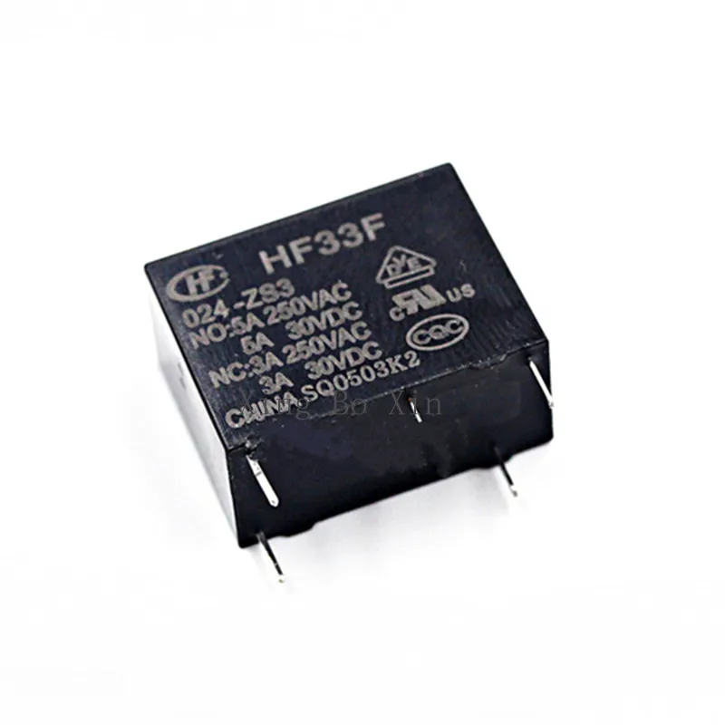 Envío Gratis 20 piezas HF33F 005 012 024 ZS3 nuevo relé de potencia JZC 33F HF33F 005 ZS3 HF33F ...