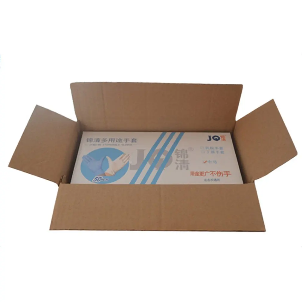50 Pairs Disposable Latex Gloves Electronic Laboratory Gloves ...