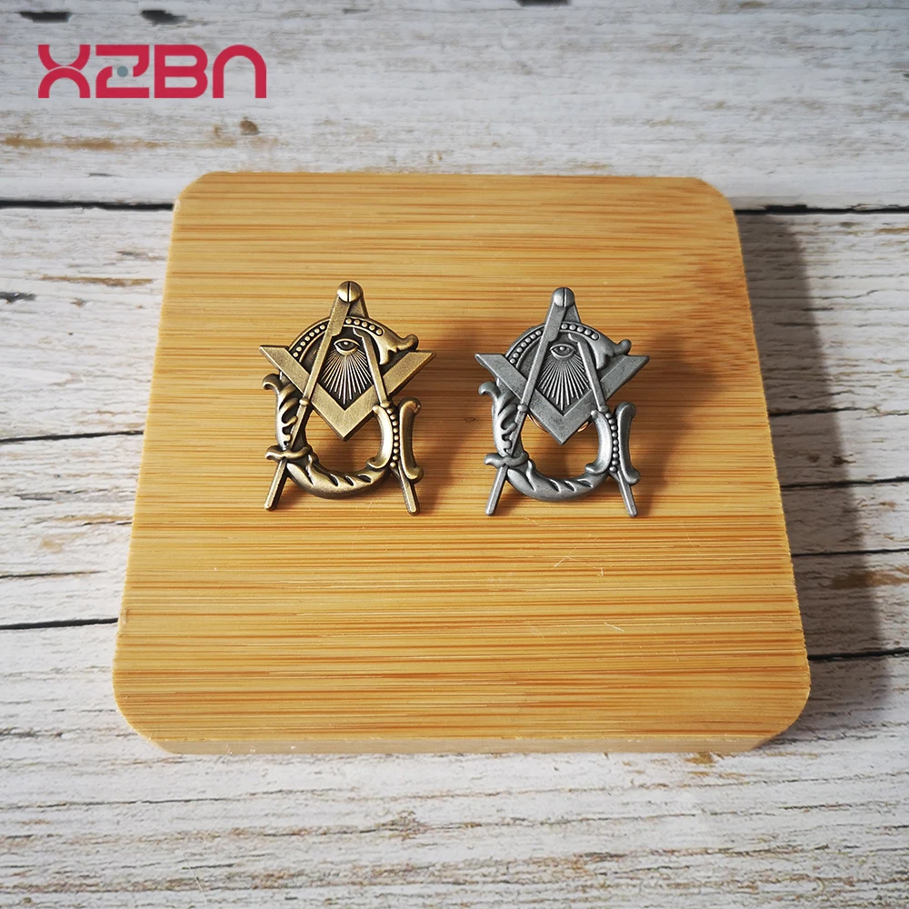 Masonic-Lapel-Pins-Badge-Mason-Freemason-Antique-Silver-Style-Zinc ...