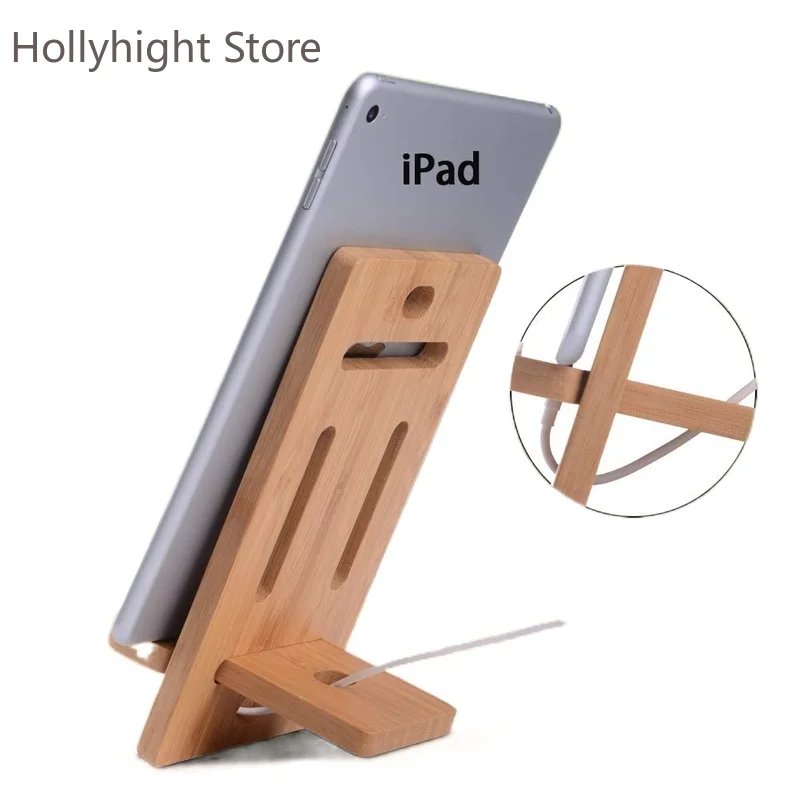 Docking & Stands Eco Friendly Wooden Phone And Tablet Holder ...