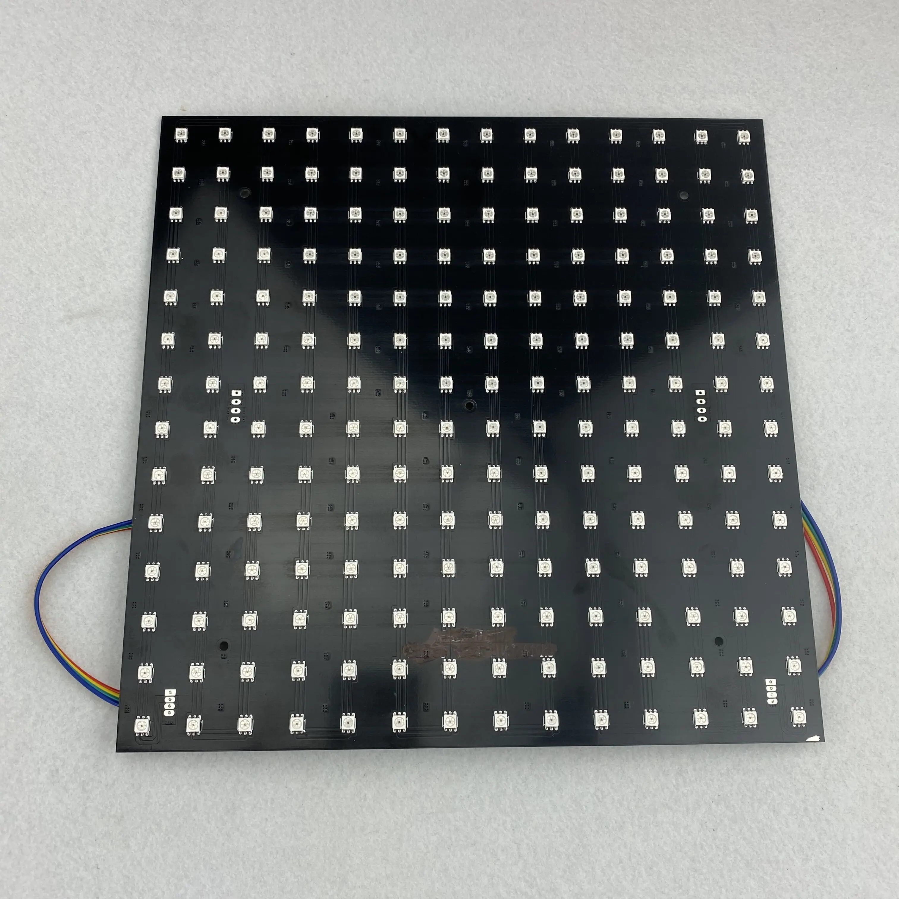 SK9822 P20mm addressable full color RGB indoor LED Display unit panel ...