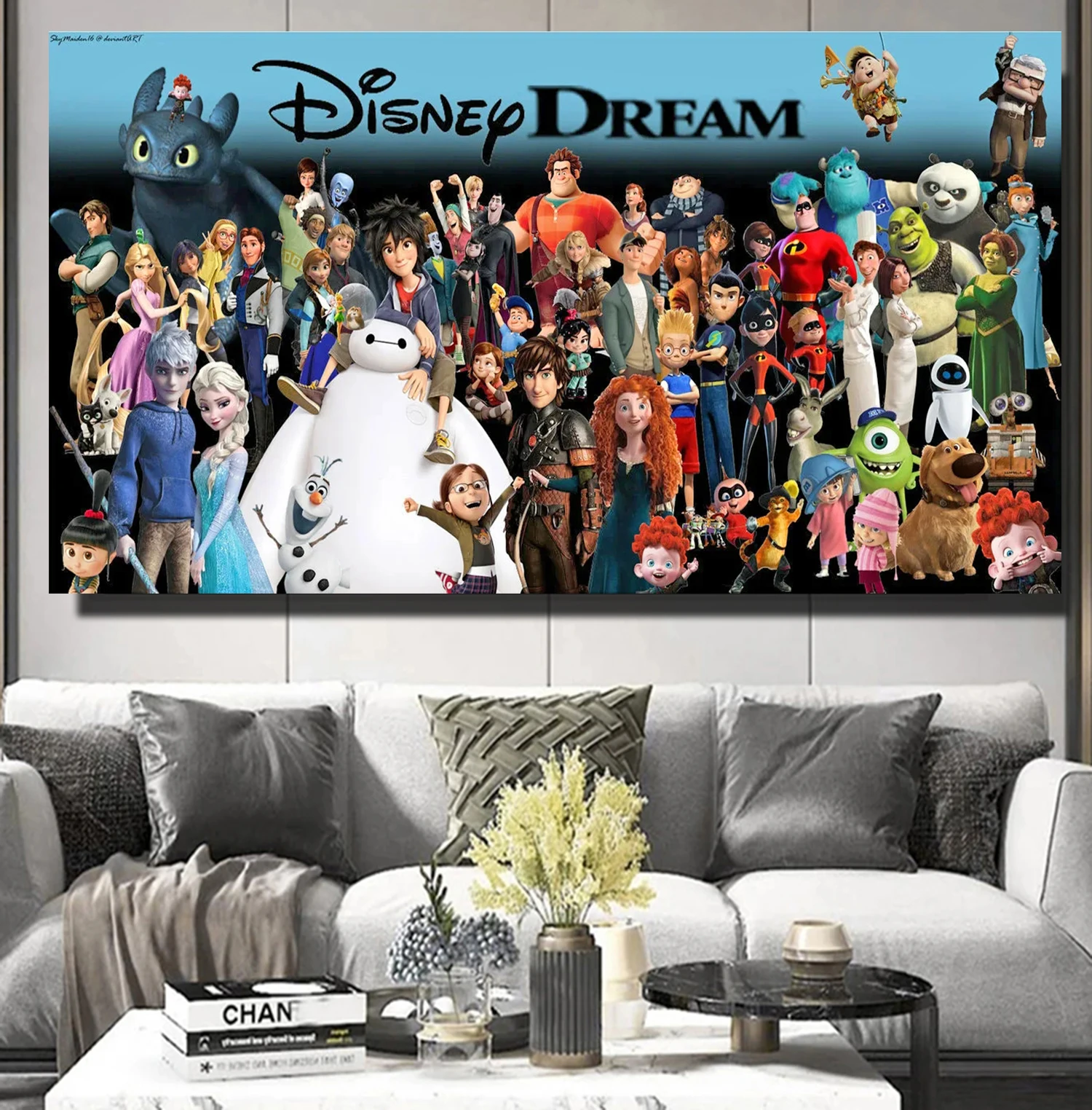 Dreamworks Home Characters Cross Stitch