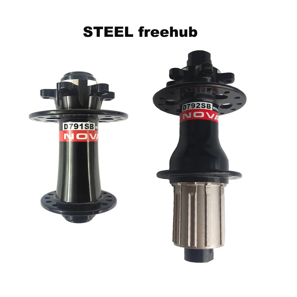 Steel-Freehub-Body-Novatec-D791SB-D792SB-24h-28h-32h-6Bolts-Disk-Hubs ...