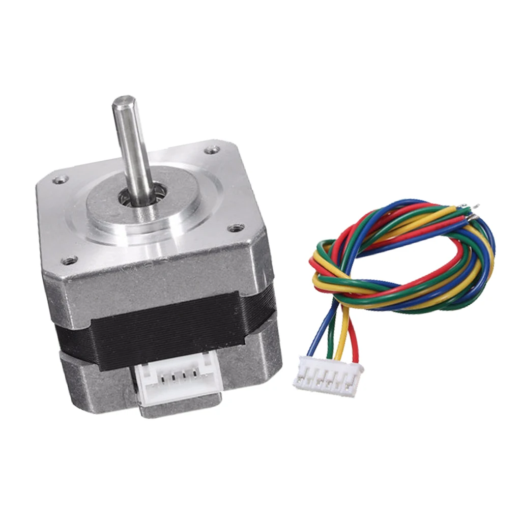 Nema 17 Bipolar Stepper Motor 28n.cm 0.4a 12v 4 Wire For Cnc/3d Printer ...