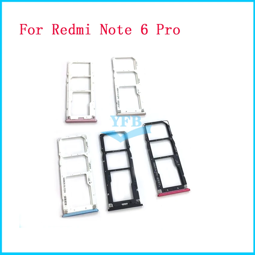 Sim Card Tray For Xiaomi Redmi Note 6 / Note 6 Pro Note 7 / Note 7 Pro ...