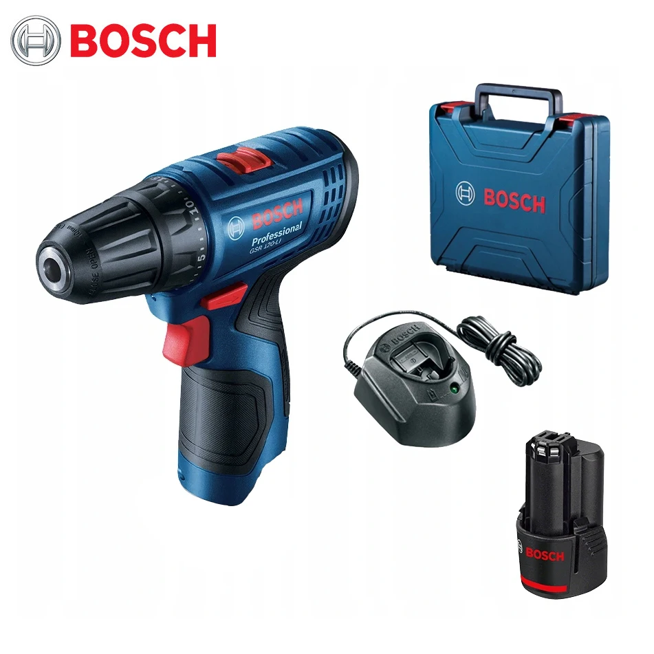 Bosch-12V-Cordless-Screwdriver-GSR120-LI-Electric-Drill-Driver-Multi ...