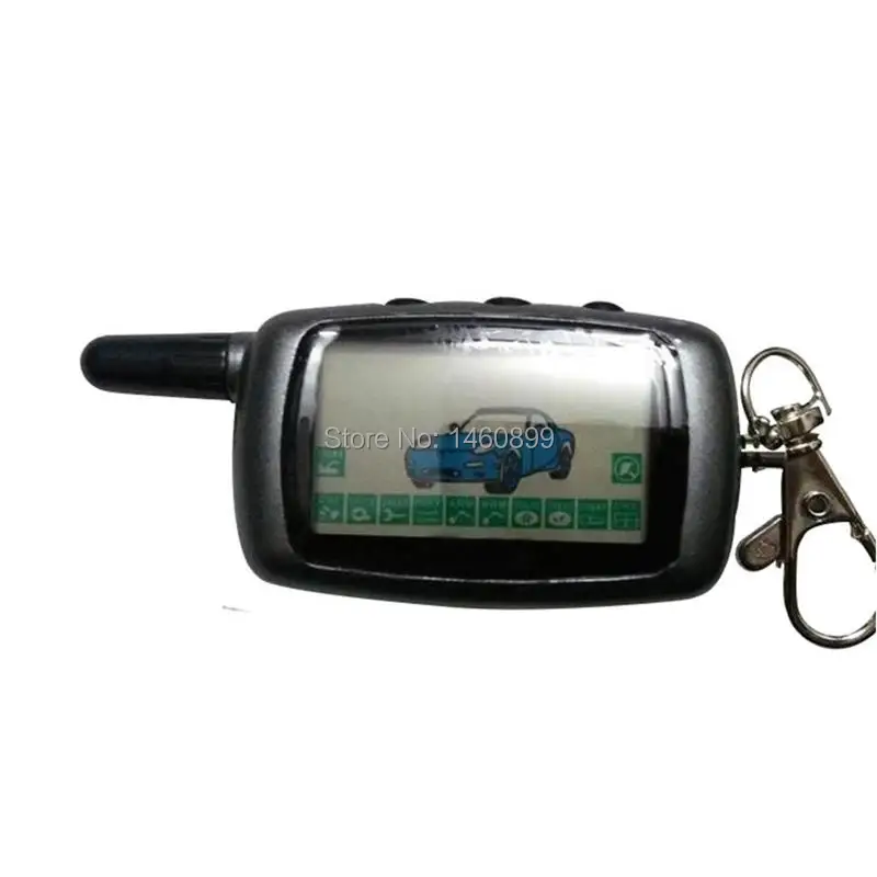 A9 2-way Lcd Remote Control Key Keychain For Vehicle Security Two Way ...