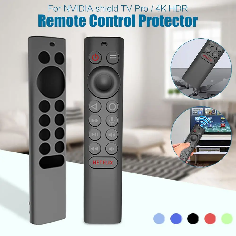 Home TV para 4KHDR Control remoto de silicona Anti caída antideslizante ...