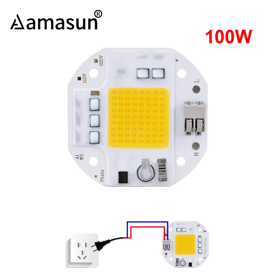 Welding Free 100w 70w 50w Cob Led Chip For Spotlight Floodlight 220v ...