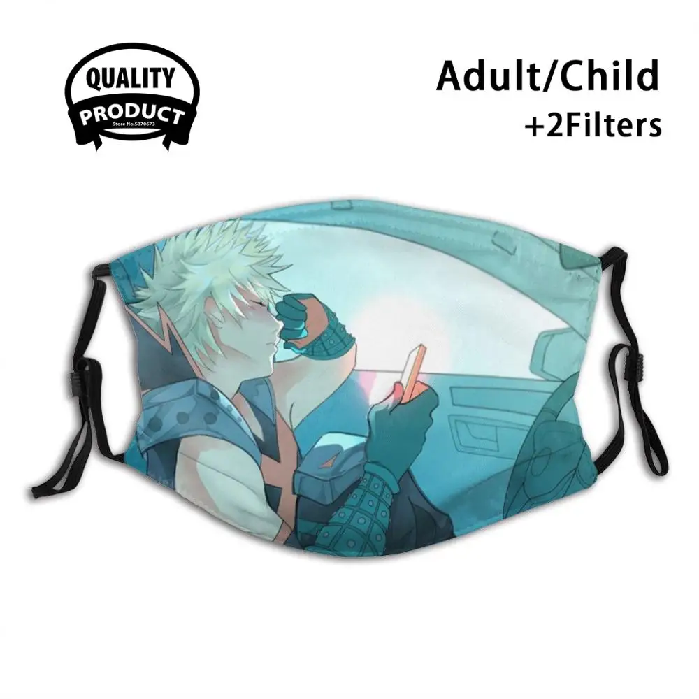 Distance-Baku-Fashion-Mouth-Masks-Filter-Adult-Kids-Face-Mask-Kiribaku ...