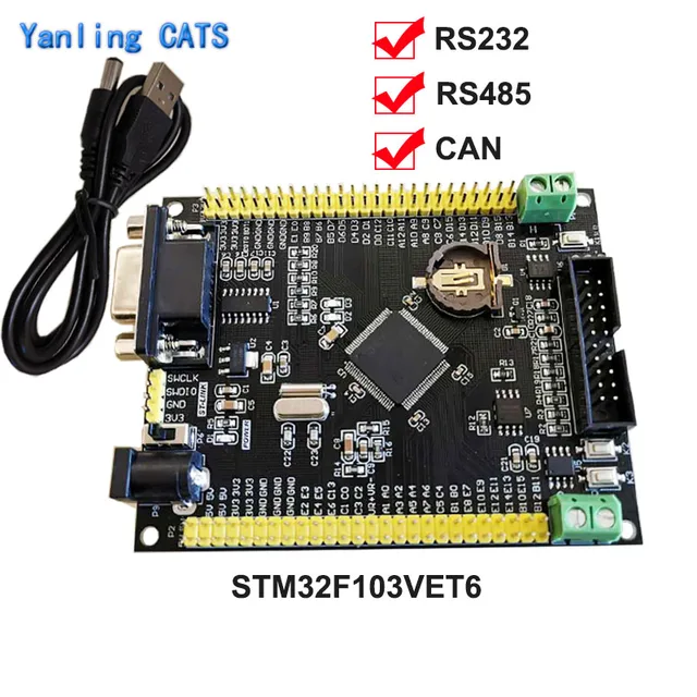 STM32F103 Development Board STM32F103VCT6 Discovery MCU ARM Cortex M3 ...