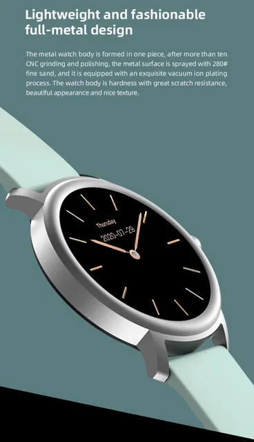 2021 Smart Watch Men Women IP68 Waterproof Bluetooth 5 Sleep Monitor ...