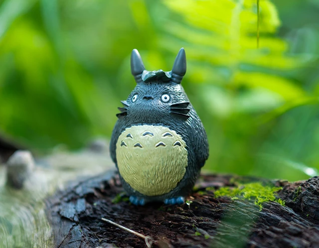 Totoro With Leaf On Head