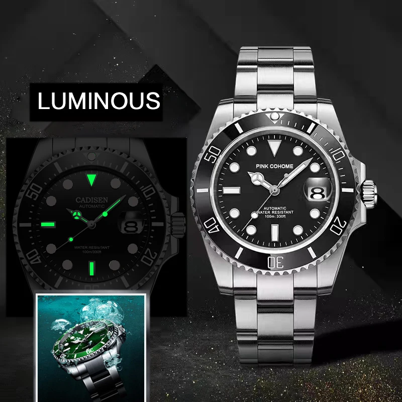 Reloj-de-pulsera-autom-tico-para-hombre-cron-grafo-mec-nico-luminoso ...